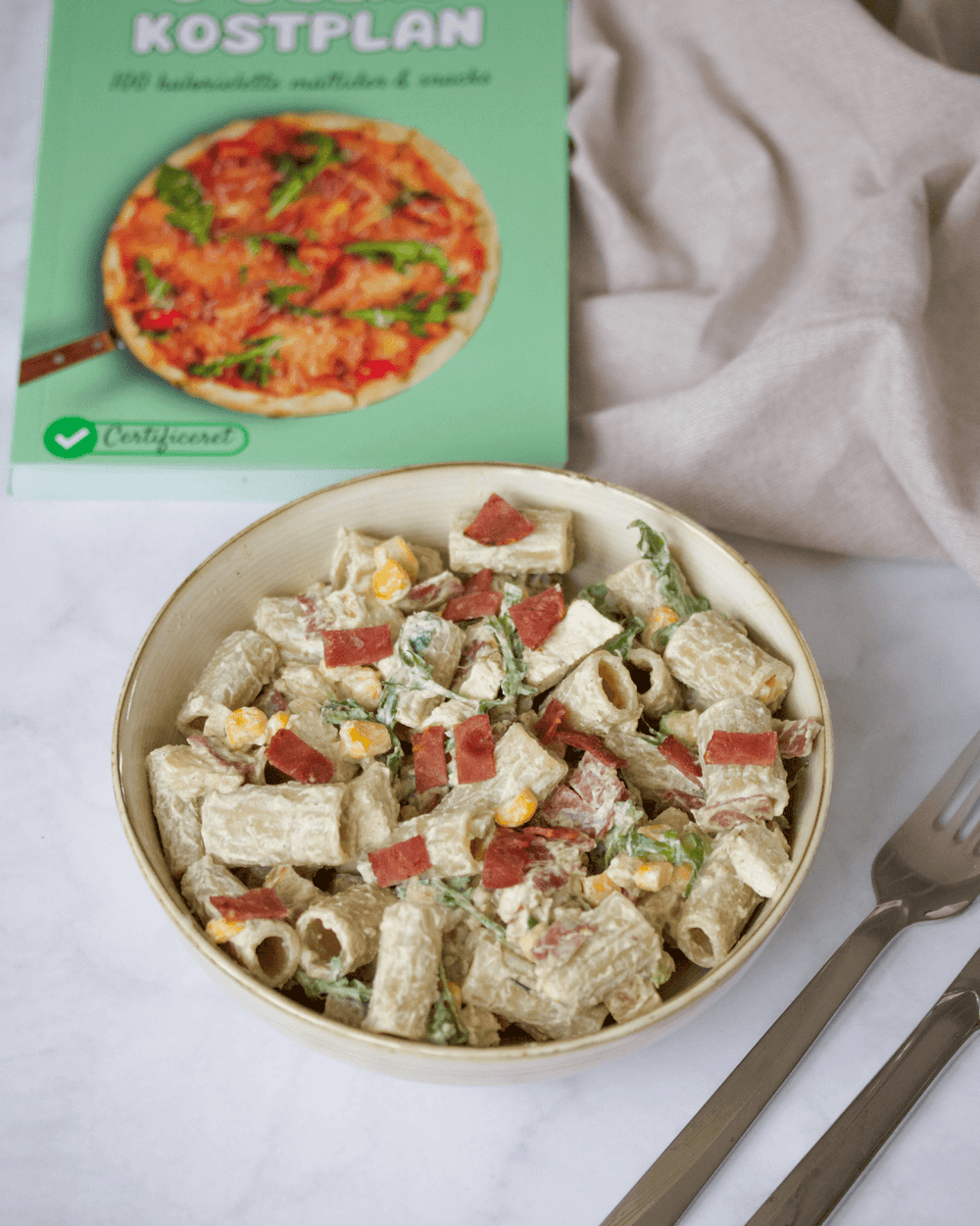 Pastasalat med kylling og bacon – Smart Makro
